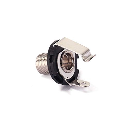 1 Set of 10 Black Mono 1/4 Jack socket for LP TL Guitar | eBay