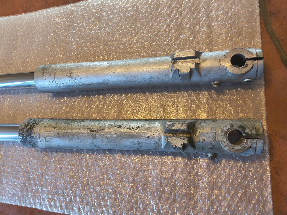 Husqvarna CR WR Forks Grey Leg Vintage Husqvarna Forks | eBay