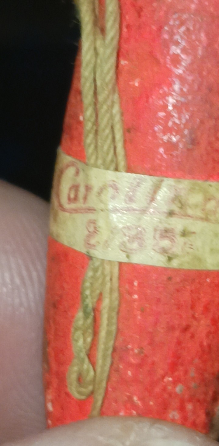 Lot of 4 NOS Carolina Cork Fishing Net Floats Bobbers 3” w Labels Codes ...