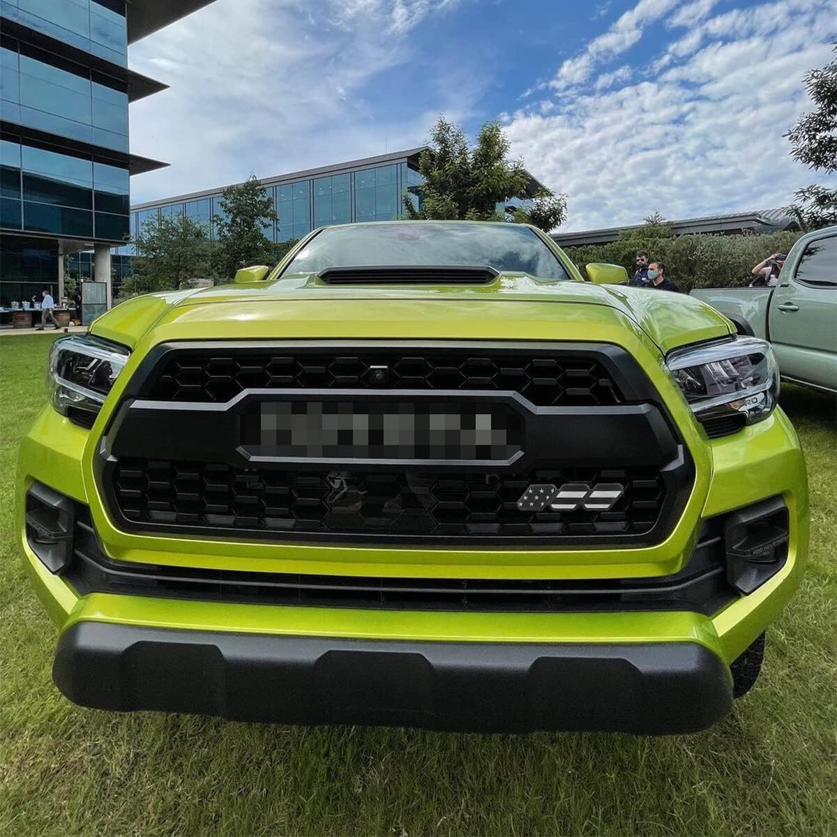 For Toyota RAV4 TRD Accessory Tri color Front Grille Badge Emblem Car ...