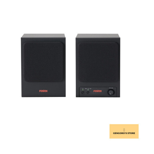 FOSTEX Small Active Speaker PM0.1BD Pair with Power Saving Mode ...