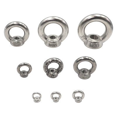 Ringmutter Edelstahl A2 V2A M3 M4 M5 M6 M8 M10 M12 M16 M20 Öse DIN 582 ...