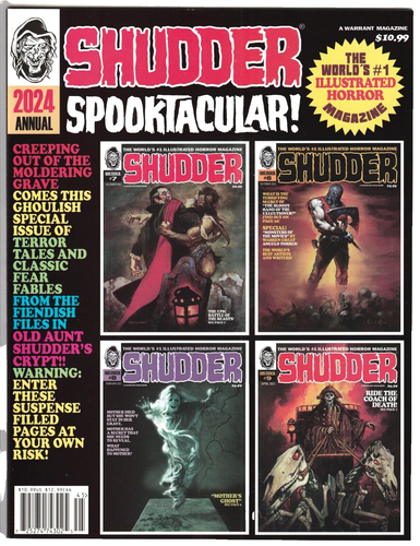 SHUDDER MAGAZINE ANNUAL #2 JAN 2024 NM 9.4 UNREAD WARRANT | eBay