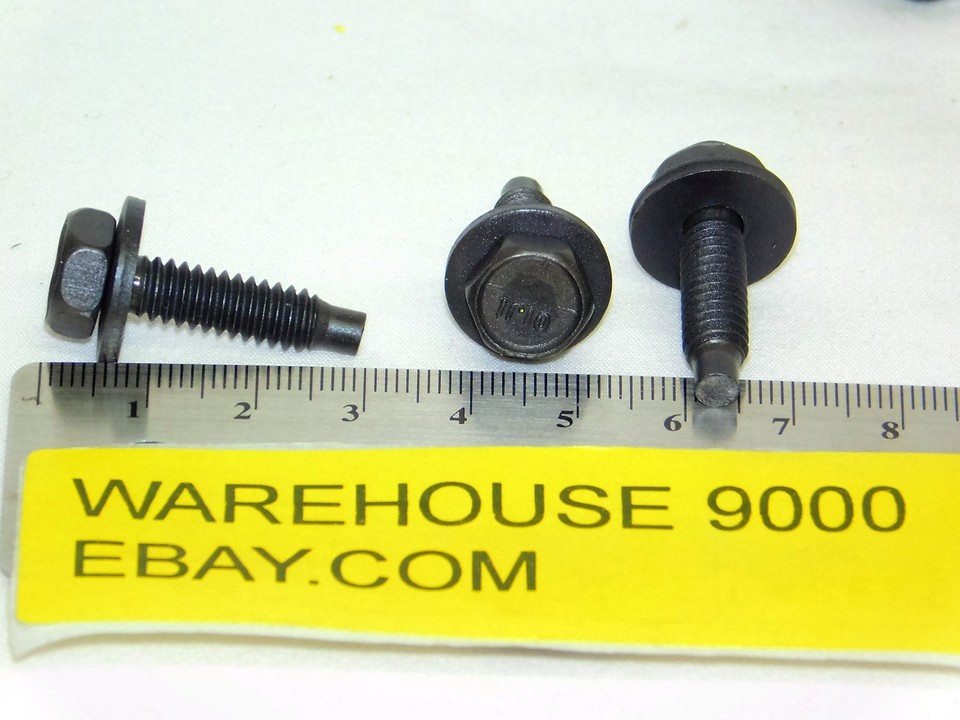 50 Hex Head Sems Body Bolts With Dog Point Auveco 9480 For Chrysler ...
