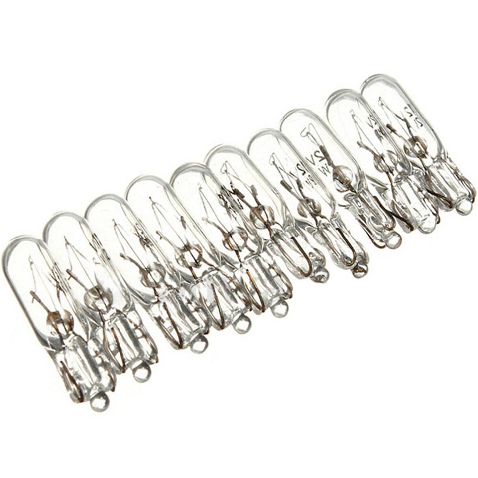 20Pcs Car Indicator Part Light Dash Lamp Miniature Bulbs For T5 286 12V ...