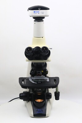 NIKON ECLIPSE E200 TRINOCULAR HEAD MICROSCOPE OBJECTIVES 4X/10X/40X/100X | eBay