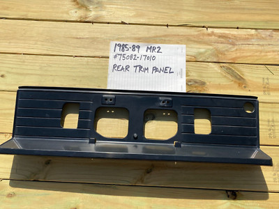 85-89 Toyota MR2 Tail Finish Panel License Plate Trim Bezel Garnish ...