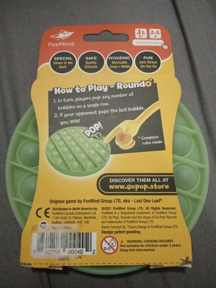 GoPoP! The Original Popping Game - RoundO Glow - Special Ed. | eBay