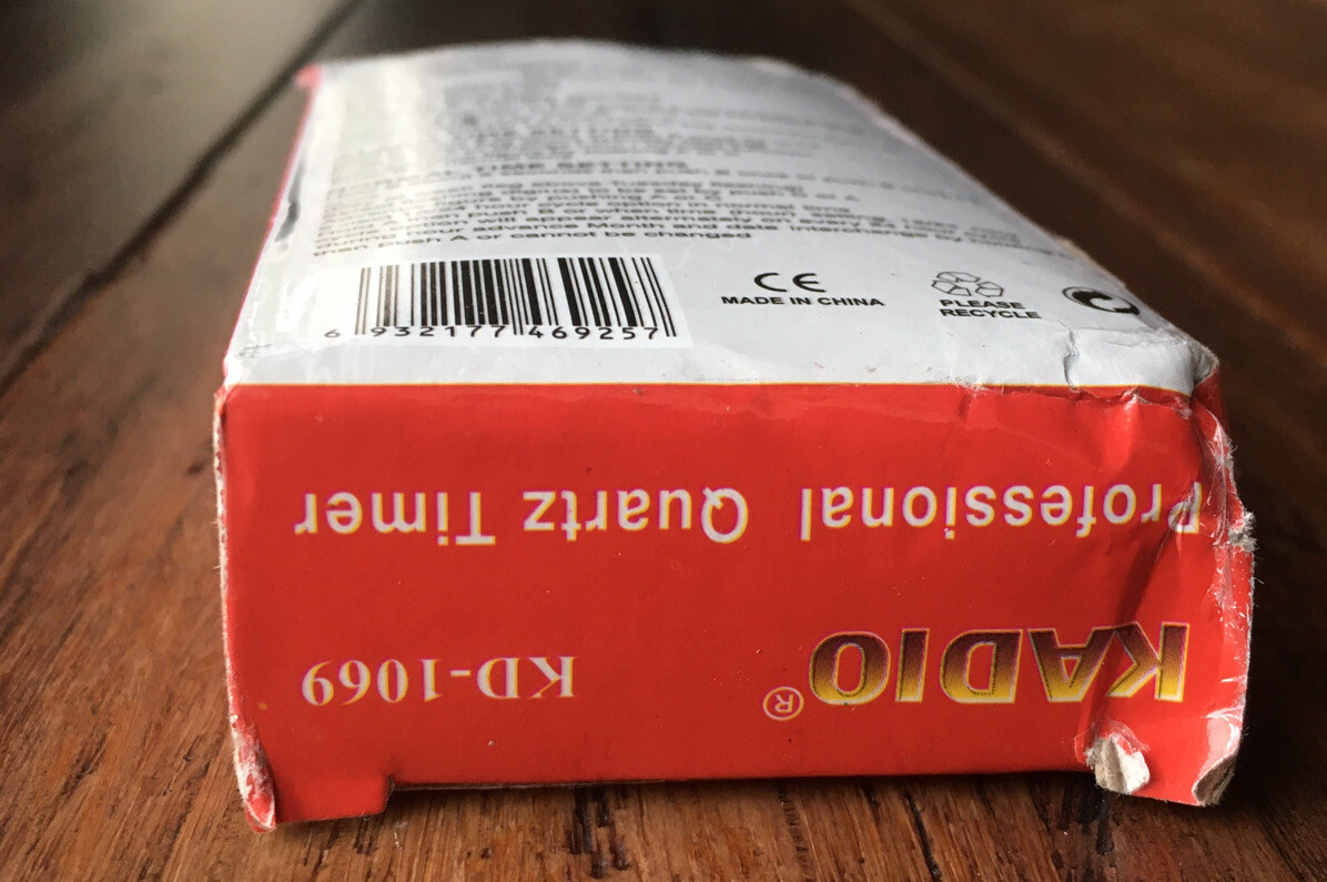 NEW - Kadio Model # KD-1069 Professional Quartz Timer | eBay