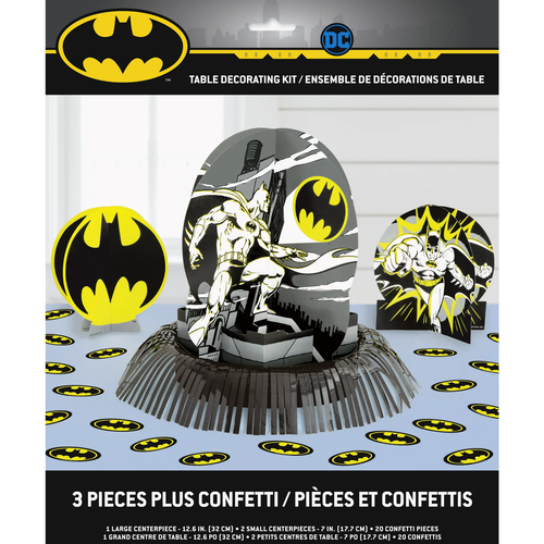 Batman Table Decorating Kit 23 Piece Centerpiece Party Supplies ...