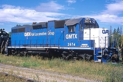 GMTX 2674 GREAT SANDHILLS RY @ LEADER, SK_SEPT 1, 2014_ ORIGINAL TRAIN SLIDE | eBay