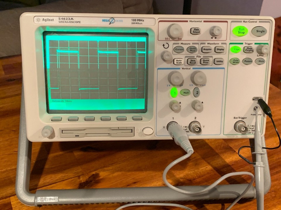 Agilent 54622A 100 MHz Mega-Zoom Oscilloscope - Free Shipping | eBay