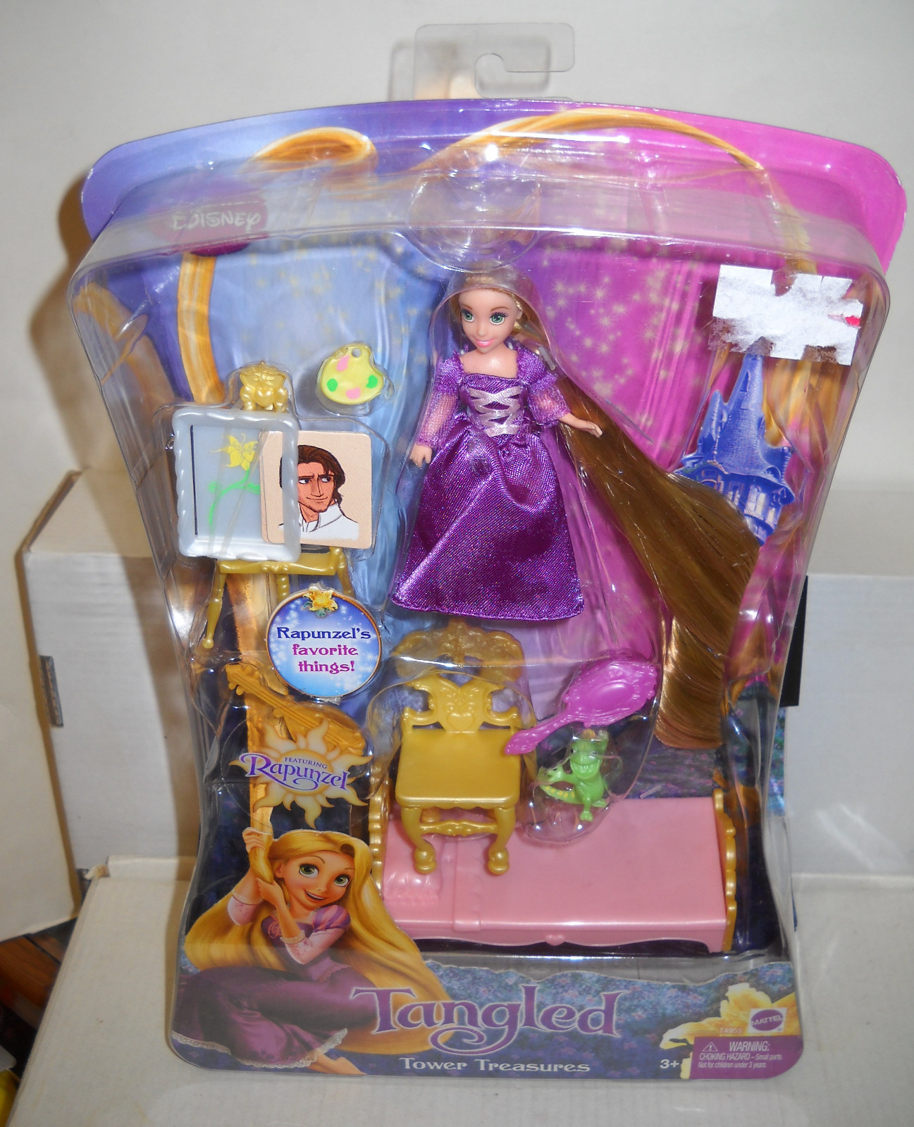 #2393 NRFB Mattel Disney Tangled (Rapunzel) Tower Treasures Doll ...