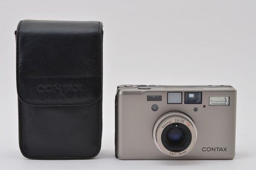 [MINT] Contax T3 Titan Silver Film Camera Single Teeth + DATA Back From ...