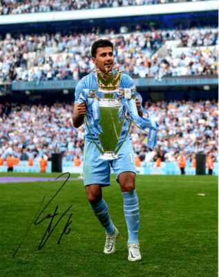 Manchester City Rodri Autographed Signed 8x10 EPL Photo COA #5 | eBay