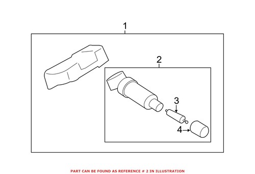 Genuine OEM TPMS Sensor Valve Assembly for Mini 36106876673 | eBay
