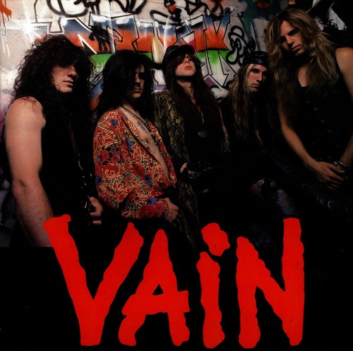 RARE 1990 Vain Japanese Color Tour Book Glossy Pages Glam Metal AOR ...