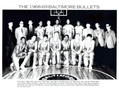 Baltimore Bullets 1968 Monroe Unseld 8x10 Picture Celebrity Print | eBay