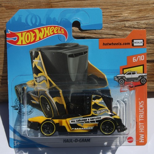 Hot wheels HW Hot Trucks Haul-O-Gram 6/10 Black & Yellow FNQHotwheels ...
