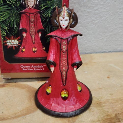 Hallmark Queen Amidala STAR WARS Episode I Keepsake Christmas Ornament ...