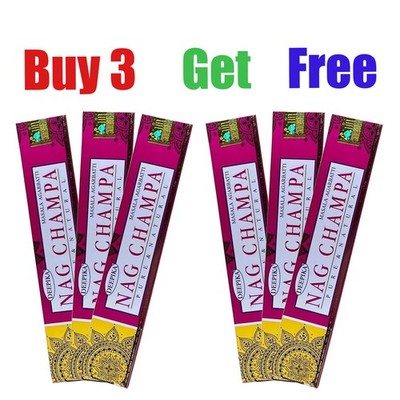 Deepika Incense Sticks Natural Fragrance Buy 3 Get 3 Free Scent Nag ...