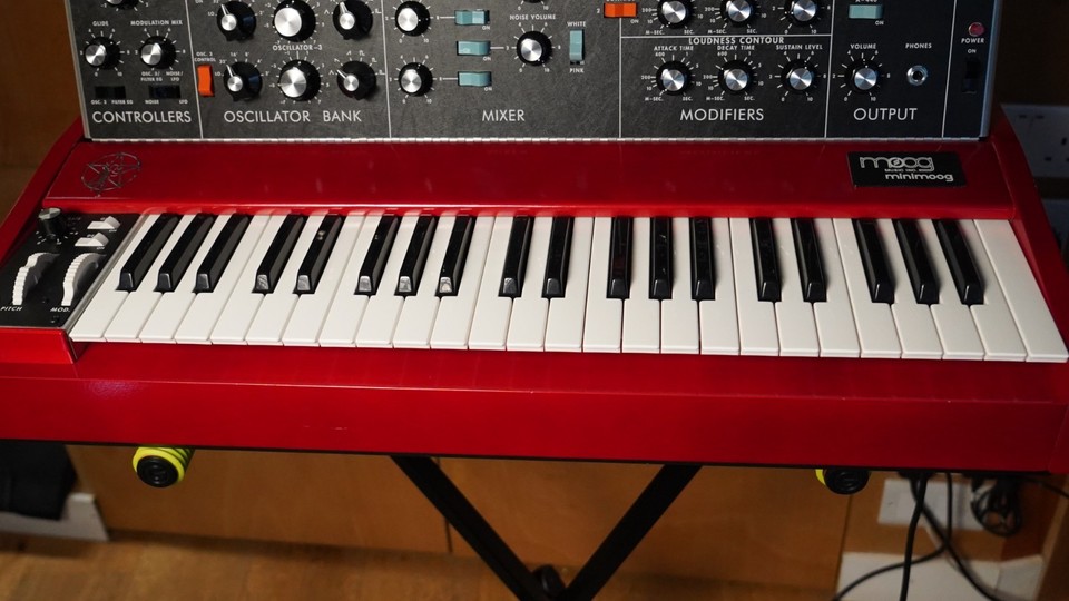 Moog Geddy Lee Minimoog Model D Signature | Mint | Boxed | Rare Limited ...