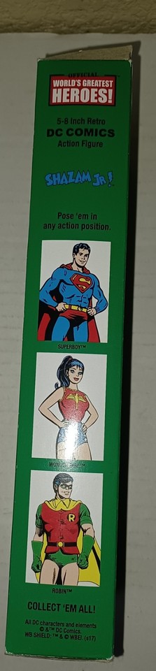 DC Comics Shazam Jr. 8-inch Action Figure in Retro Boxed | eBay