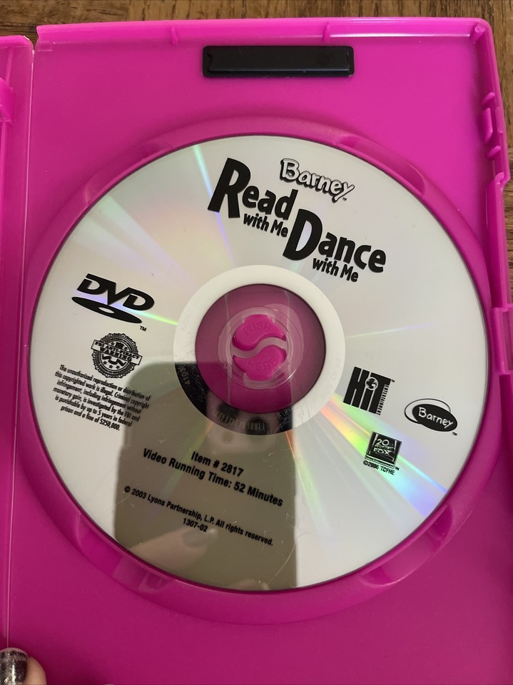 Barney Read With Me Dance With Me DVD 45986028174| eBay