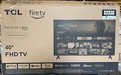 TCL 40SF540K 40" FHD 1080p Smart Fire TV HDR Dolby Alexa | eBay UK