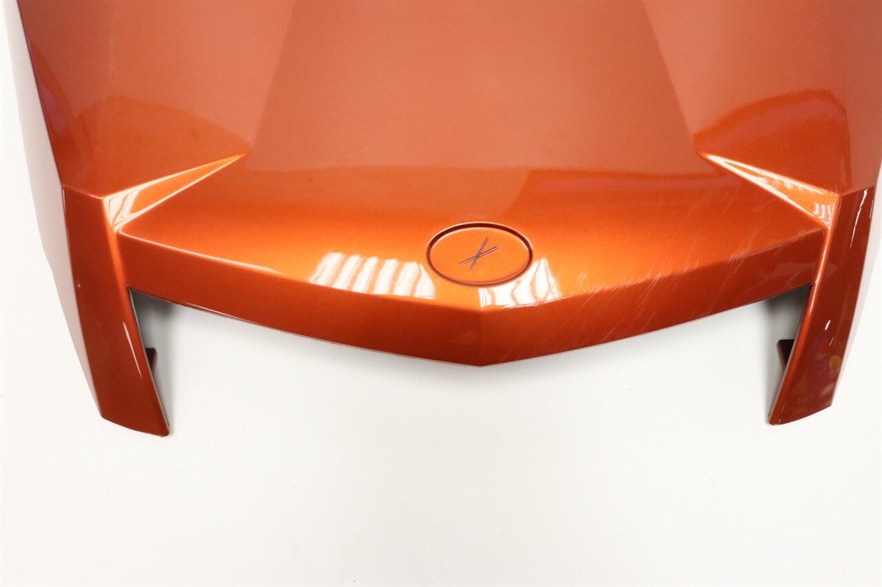 POLARIS RZR TURBO 2019 CENTER HOOD, ORANGE RUST 5454429-750, 5454291 ...