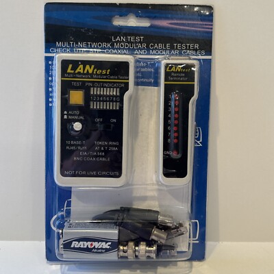 LAN Test multi network modular cable tester | eBay