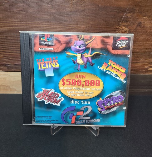 Vtg Pizza Hut PS1 Demo Dics Playstation Tested WORKS! 5 Games 1999 Sony ...