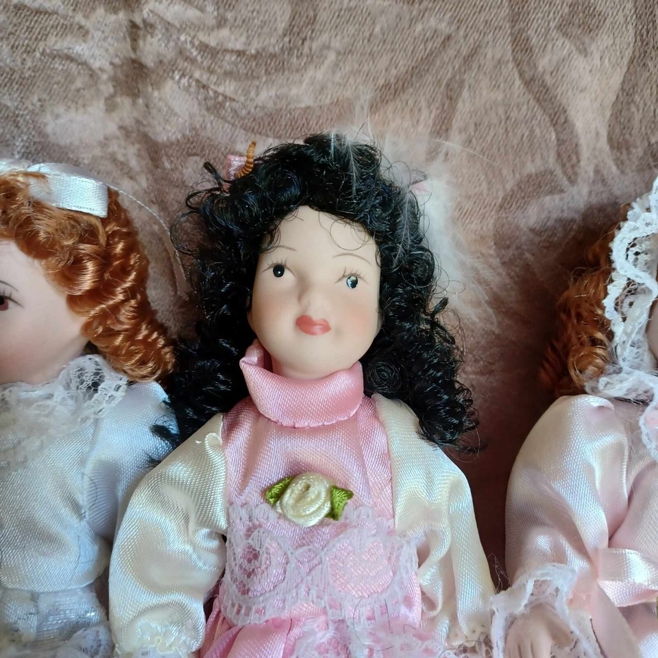 PORCELAIN 7 inch DOLLs -Greenbrier International Inc Lot 4 | eBay