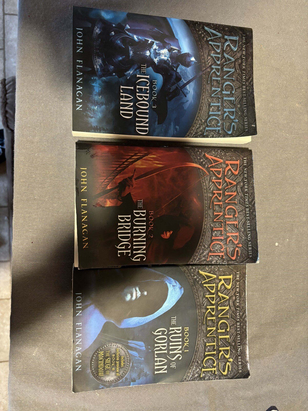 Boxed Set Of 3 Ranger’s Apprentice Book Series #1-3 Soft Cover | eBay