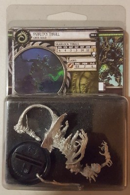 Warmachine/Hordes Cryx Solo Skarlock Thrall New/Sealed | eBay