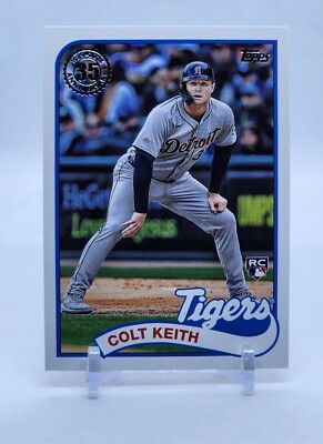 2024 Topps Update Series COLT KEITH 1989 Topps Baseball RC TIGERS | eBay