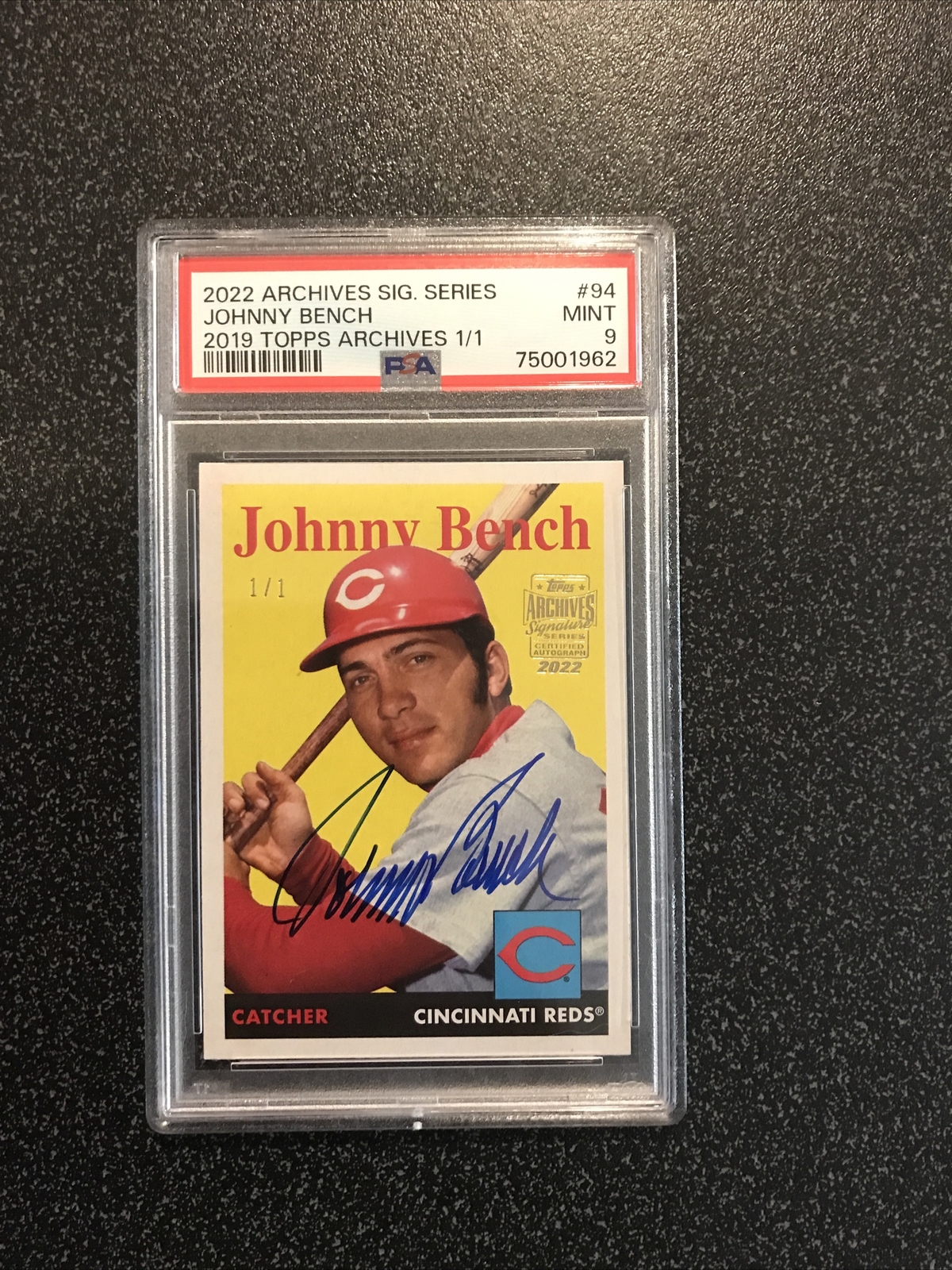 Johnny Bench Autographed Memorabilia | Signed Photo, Jersey ...
