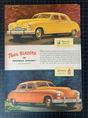 Vintage 1946 Frazier Print Ad | eBay