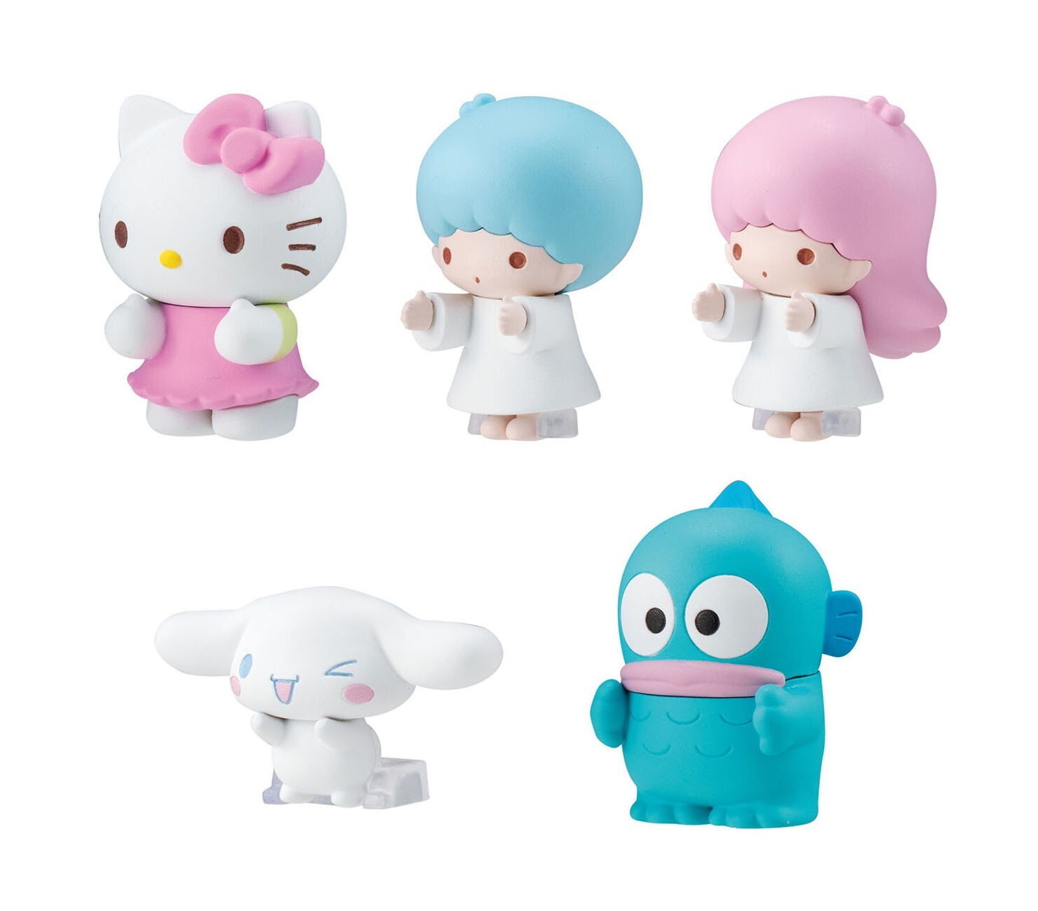 Sanrio Characters Line up Figure Vol 3 Bandai Gashapon Toys set of 5 | eBay