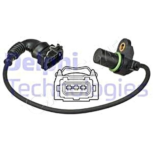 DELPHI Camshaft Position Sensor For BMW X5 E53 E60 E61 E63 E64 03-10 ...