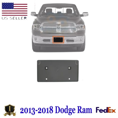 License Plate Bracket Front For 2013-2018 Dodge Ram 1500. | eBay
