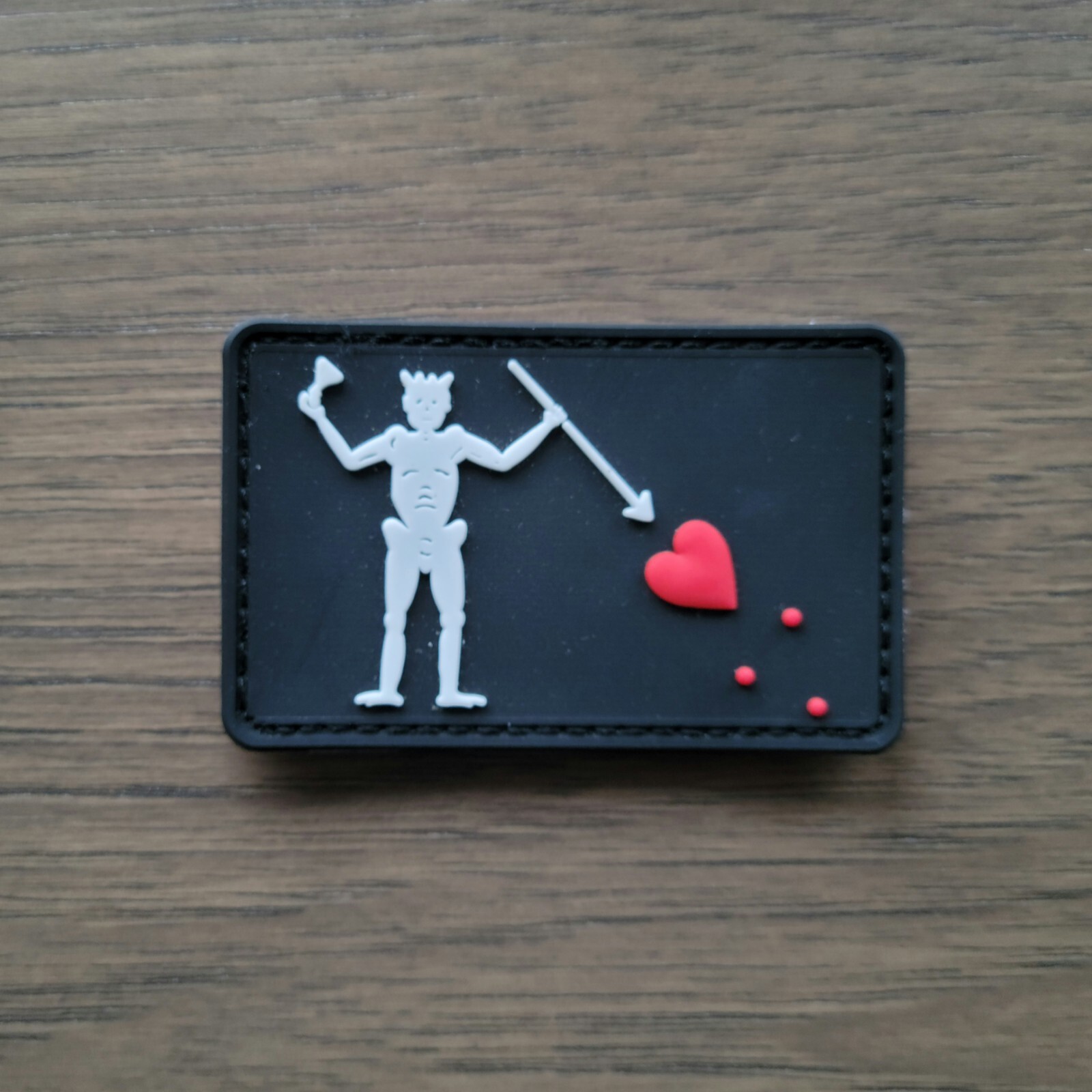 (3-Pack) Blackbeard FOG Patch Lot (Embroidered & PVC) Queen Anne's ...