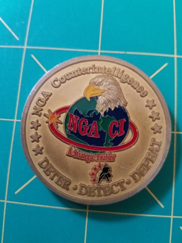National Geospatial Intelligence Agency NGA Challange Coin ...