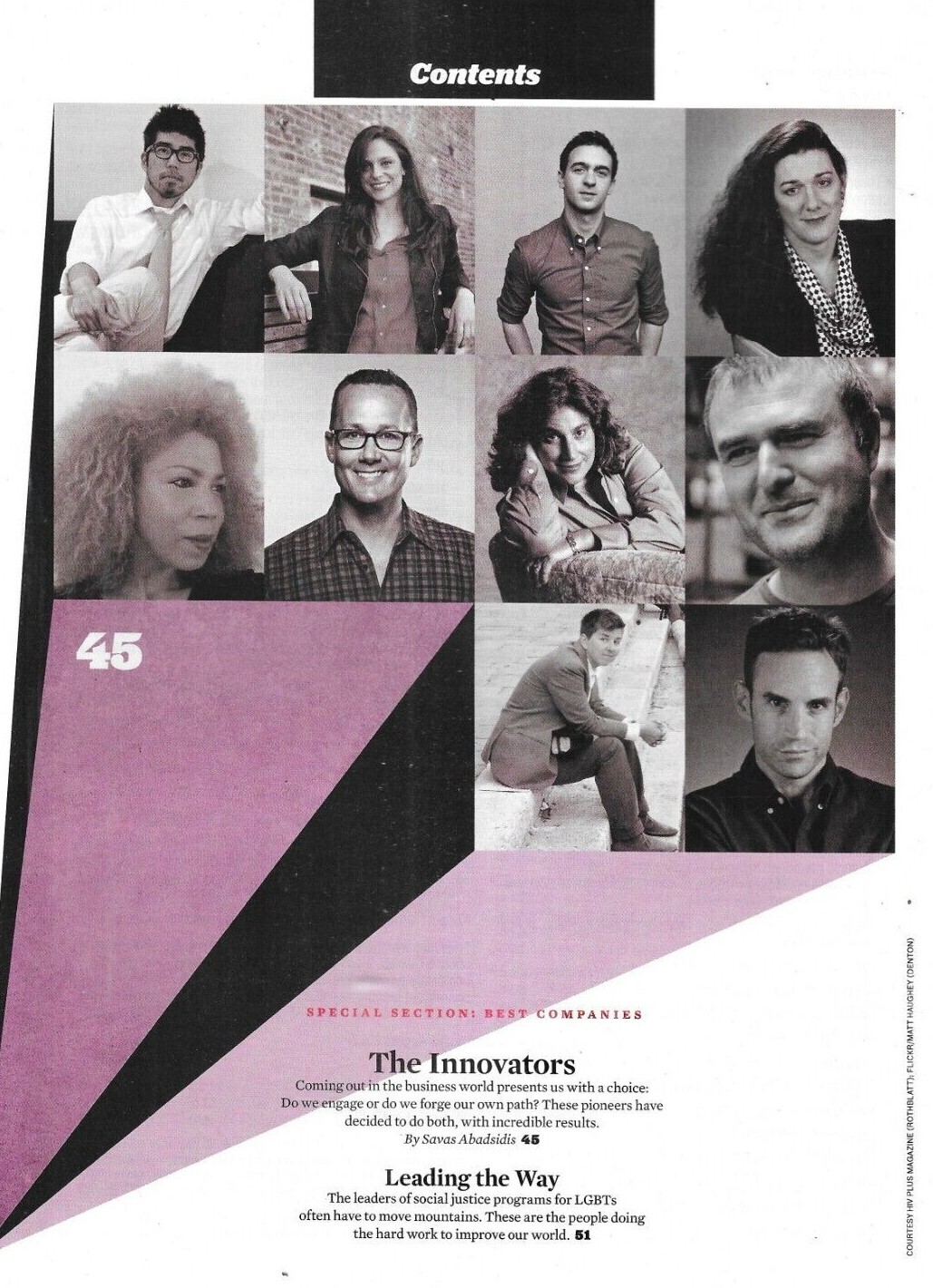 Advocate Gay Magazine Exxon Arizona Best Companies Innovators Non ...