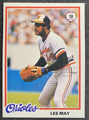 1978 Topps Baseball Lee May #640 MINT | eBay