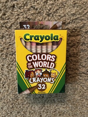 Crayola Colors of the World - Multicultural Crayons - 32 Pack - NEW ...