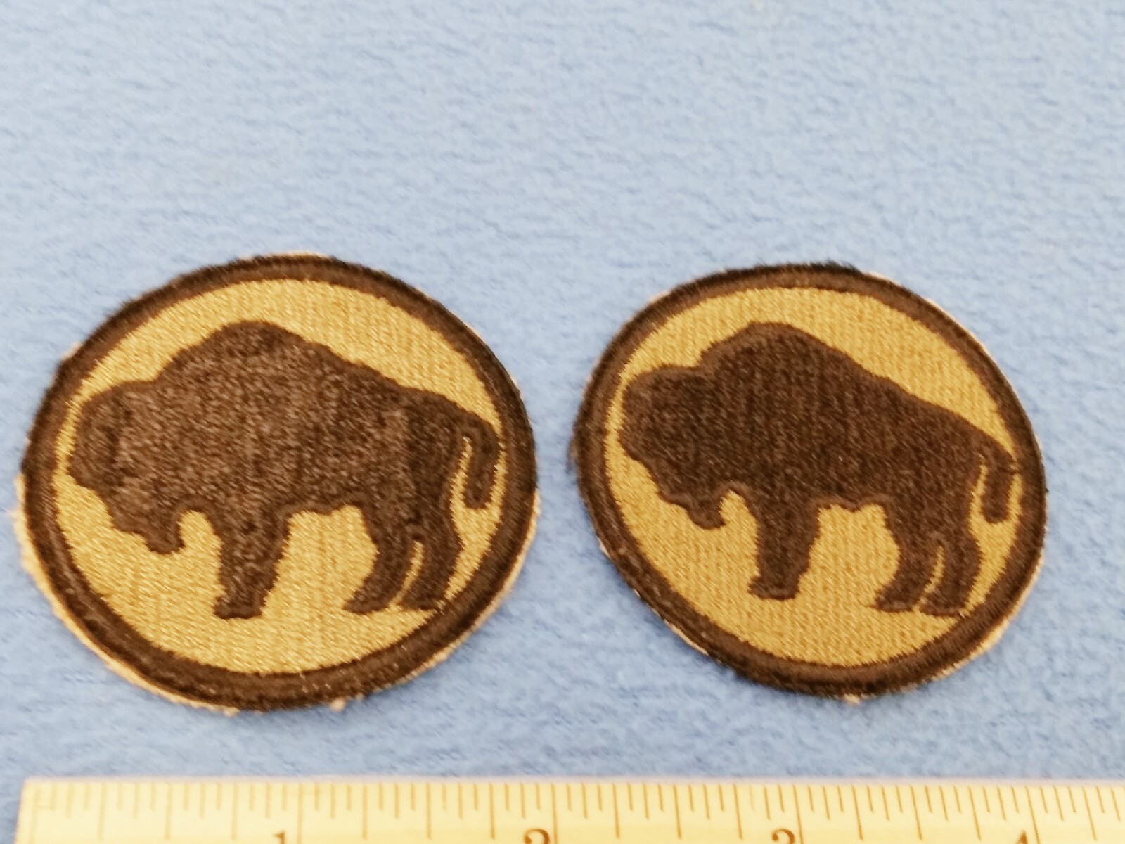 LOT OF 2 - US ARMY 92ND INFANTRY DIVISION PATCHES - ORIGINAL WWII - NOS ...