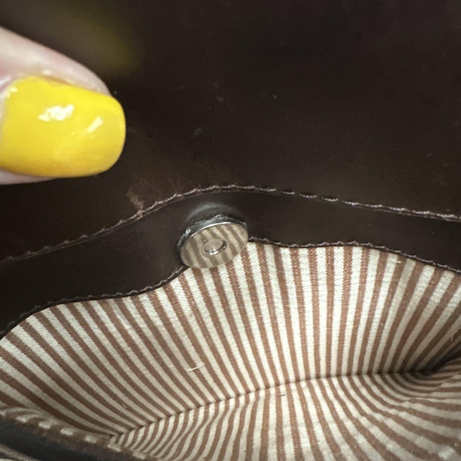 Daja Designs Betty Hobo Bag Brown Leather Bright Wove… - Gem