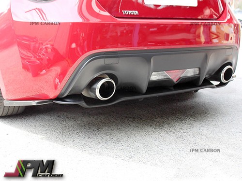 OE Style Carbon Fiber Rear Bumper Diffuser Lip For 2013-2016 Scion FRS ...