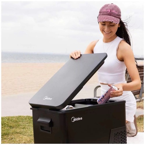 Midea Portable Fridge Freezer 27L Single Temperature And Control ...